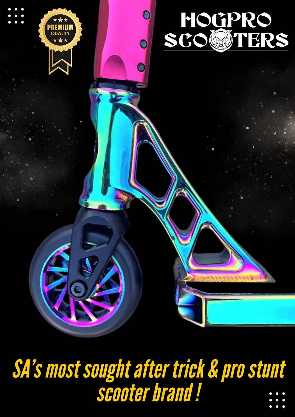 HogPro - Scooter brand poster - A3 – HogPro Scooters