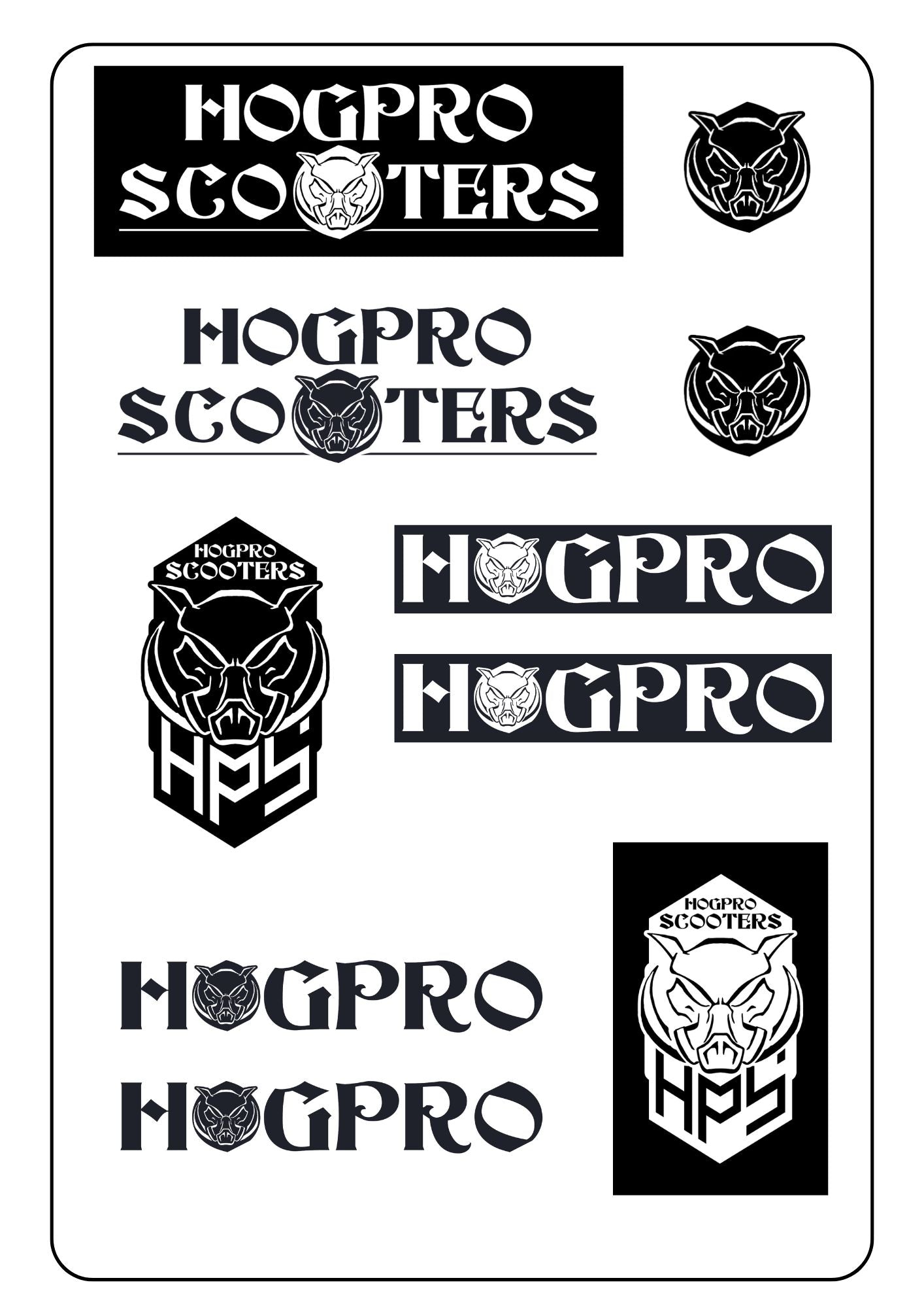 HogPro - Ultimate sticker pack – HogPro Scooters